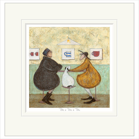 Sam Toft Limited Edition Print - Téte á Téte - Gifted Boston Spa