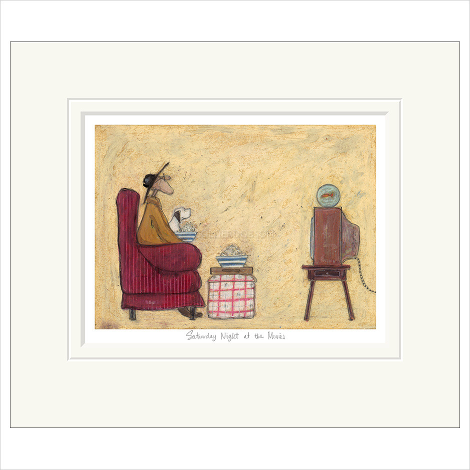 Sam Toft Limited Edition Print - Saturday Night at the Movies - Gifted ...