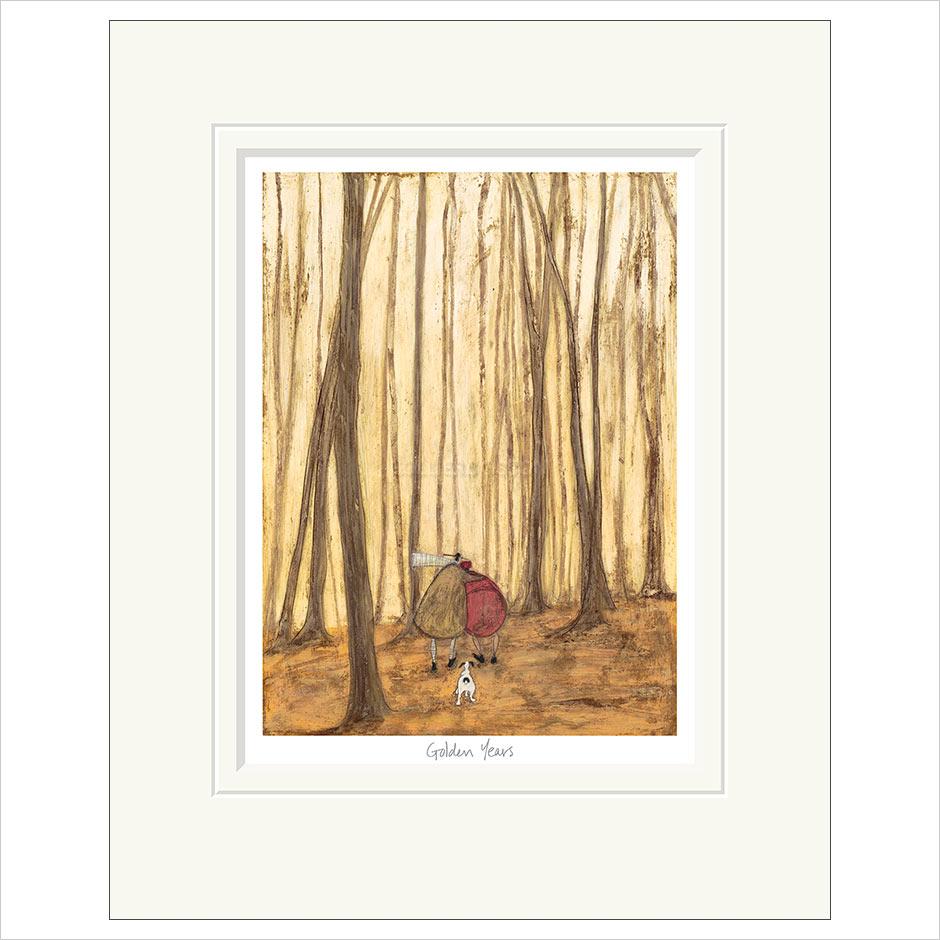 Sam Toft Limited Edition Print - Golden Years - Gifted Boston Spa