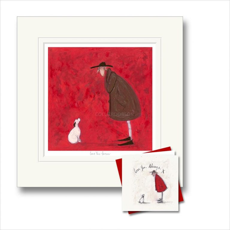 Sam Toft Limited Edition Print - Love You Forever - Gifted Boston Spa