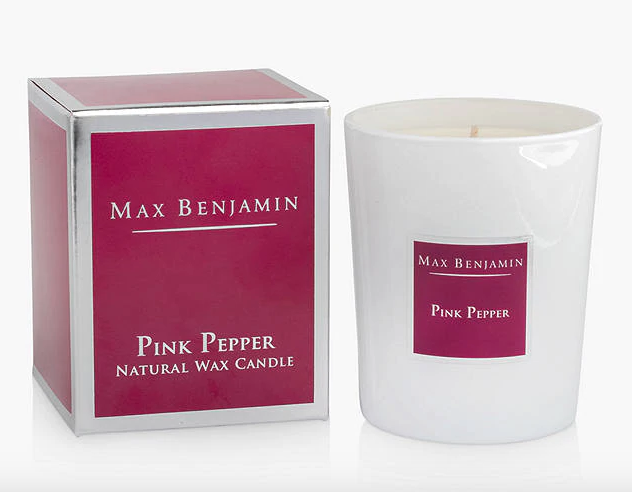 Max Benjamin Scented Candle - Pink Pepper - Gifted Boston Spa