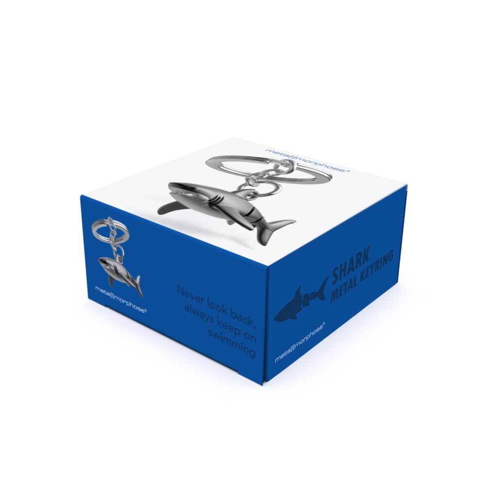 Metalmorphose - Shark Keyring - Gifted Boston Spa